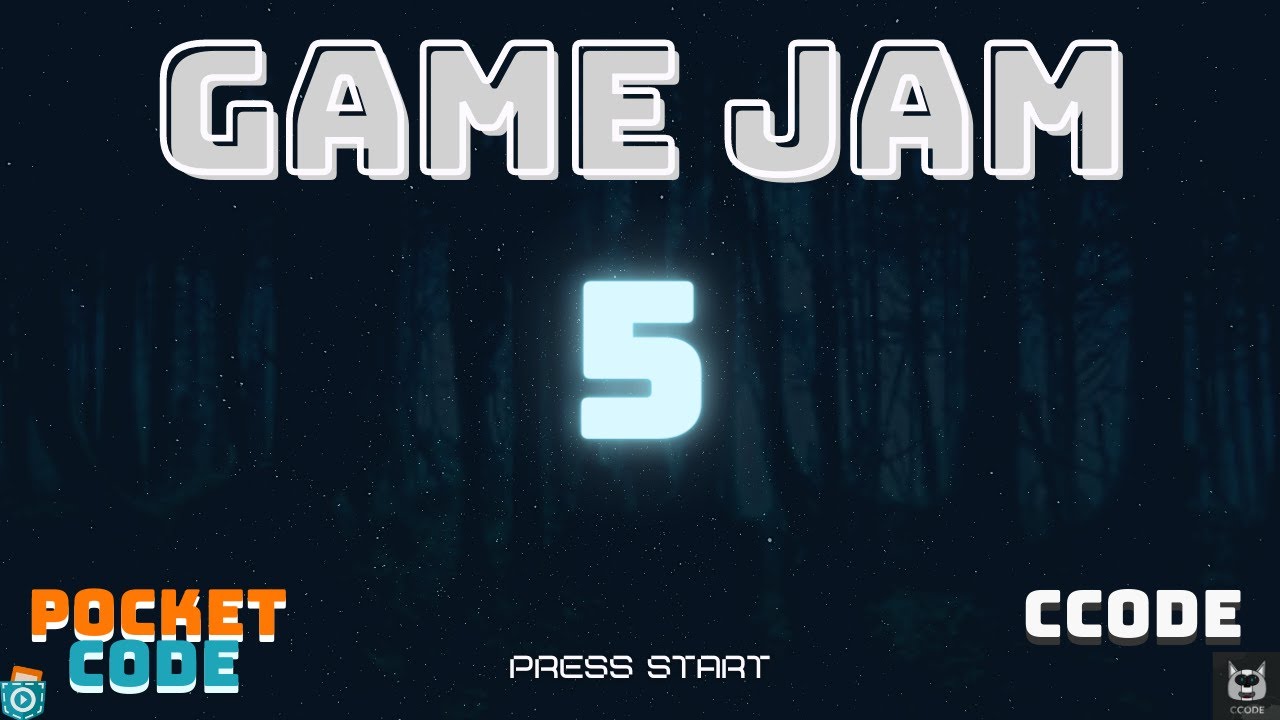 GAME JAM POCKET CODE E CCODE (press start 5*) - YouTube