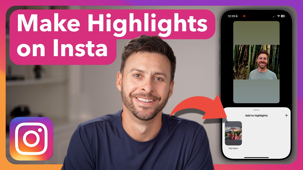 How To Make Highlights On Instagram - YouTube