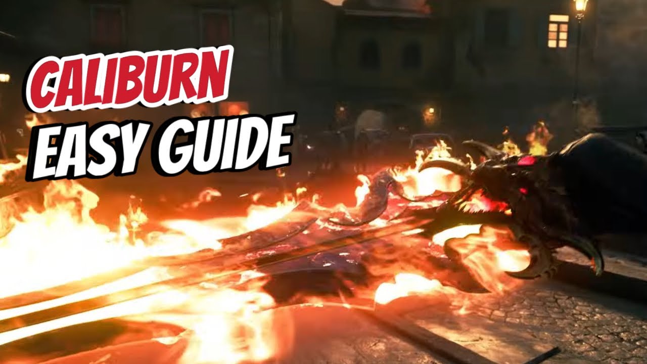 CALIBURN SWORD (FIRE) BLACK OPS 6 - YouTube