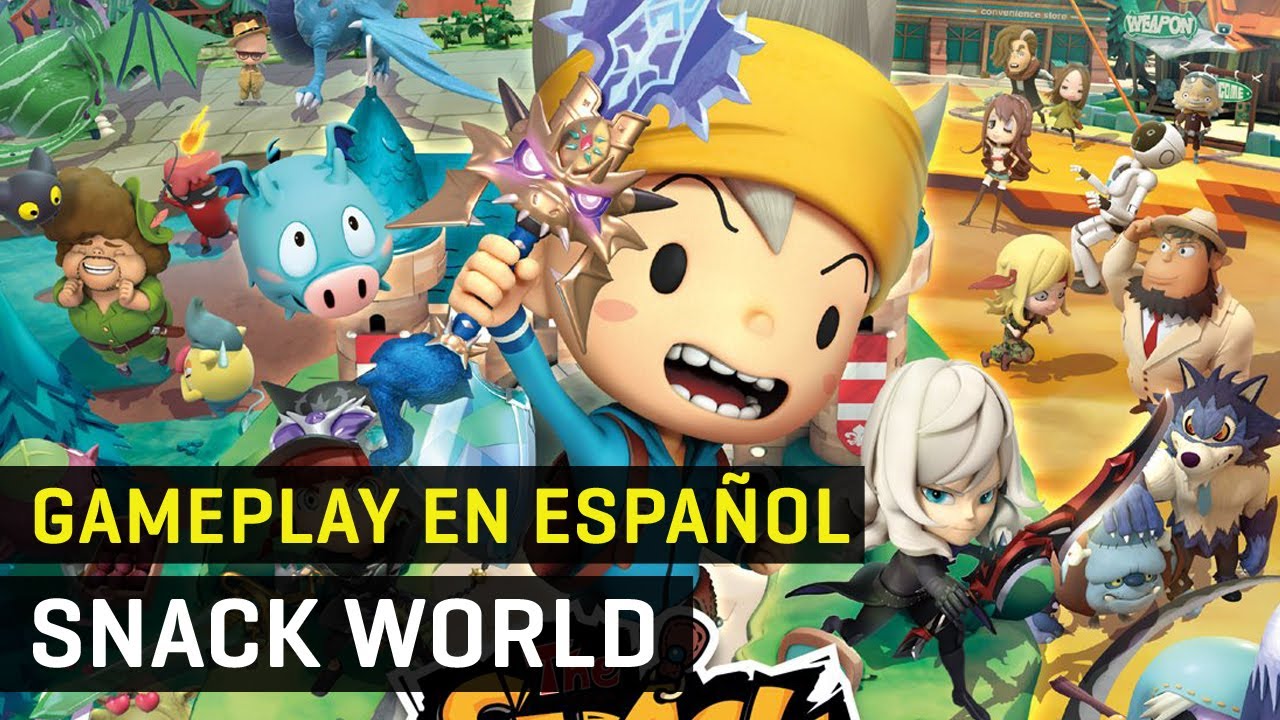 Gameplay de Snack World, una aventura "muy cuqui" para Switch - YouTube