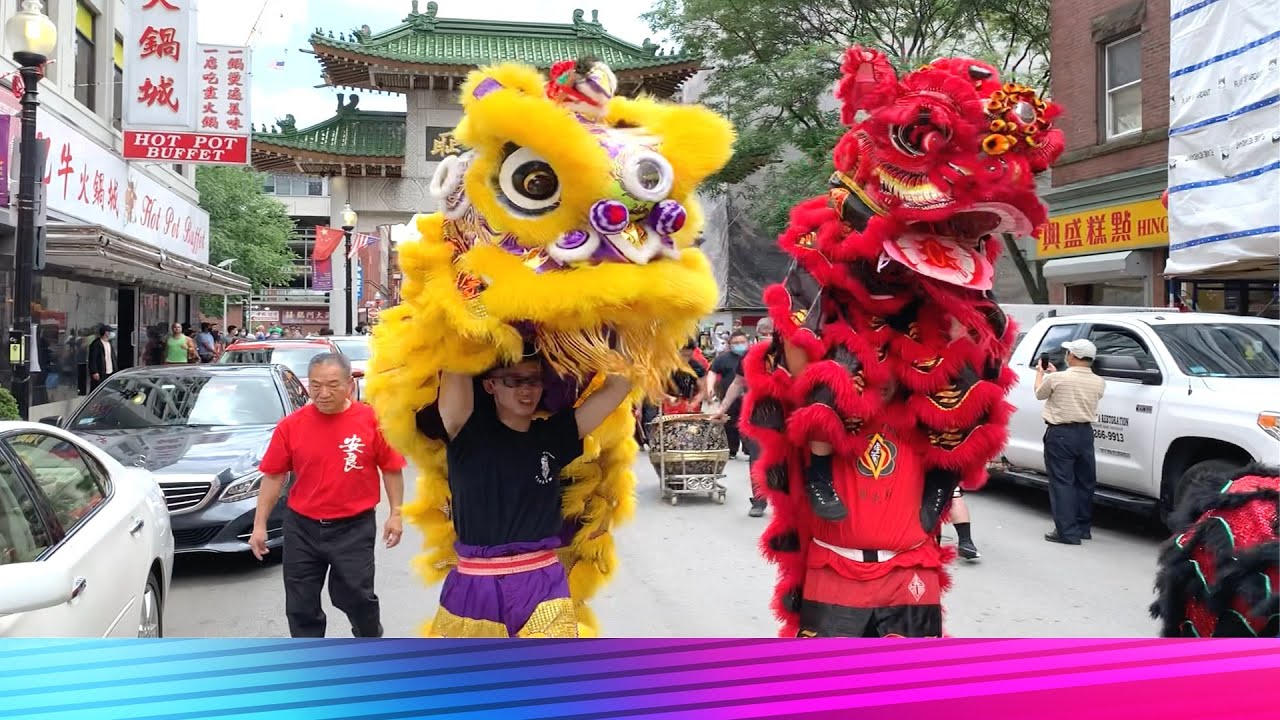 2021 Hung Gar Kung Fu Academy Tiger Crane Lion Dance Drumming Chinatown ...