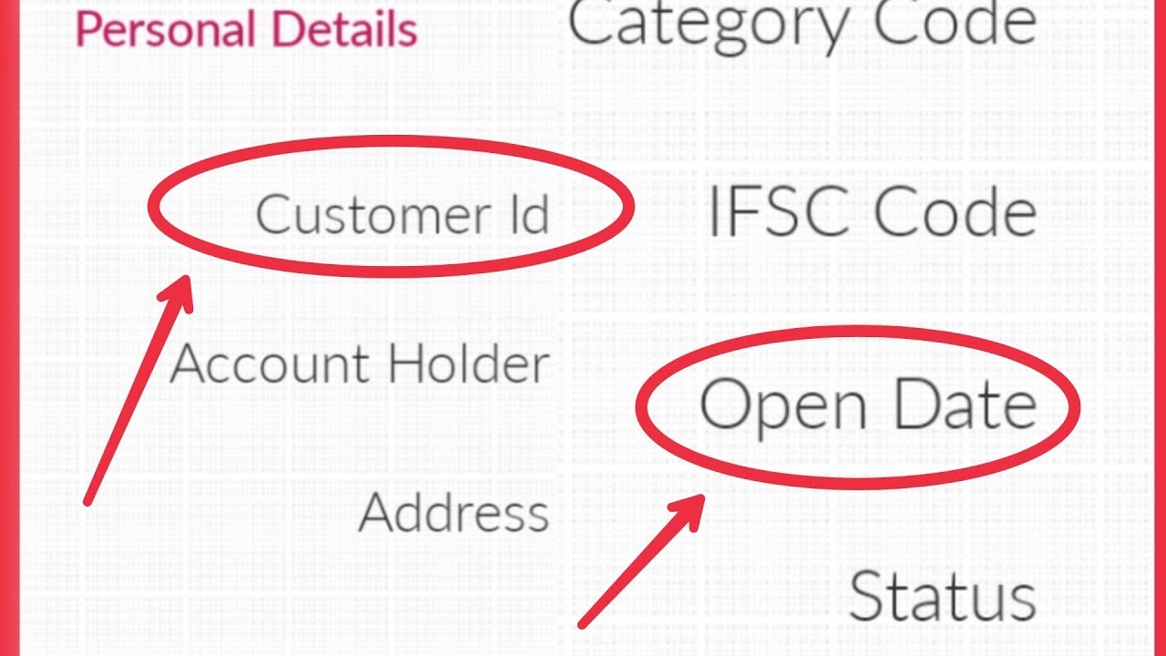 How To Check Customer ID & Account Open Date in Axis Mobile - YouTube