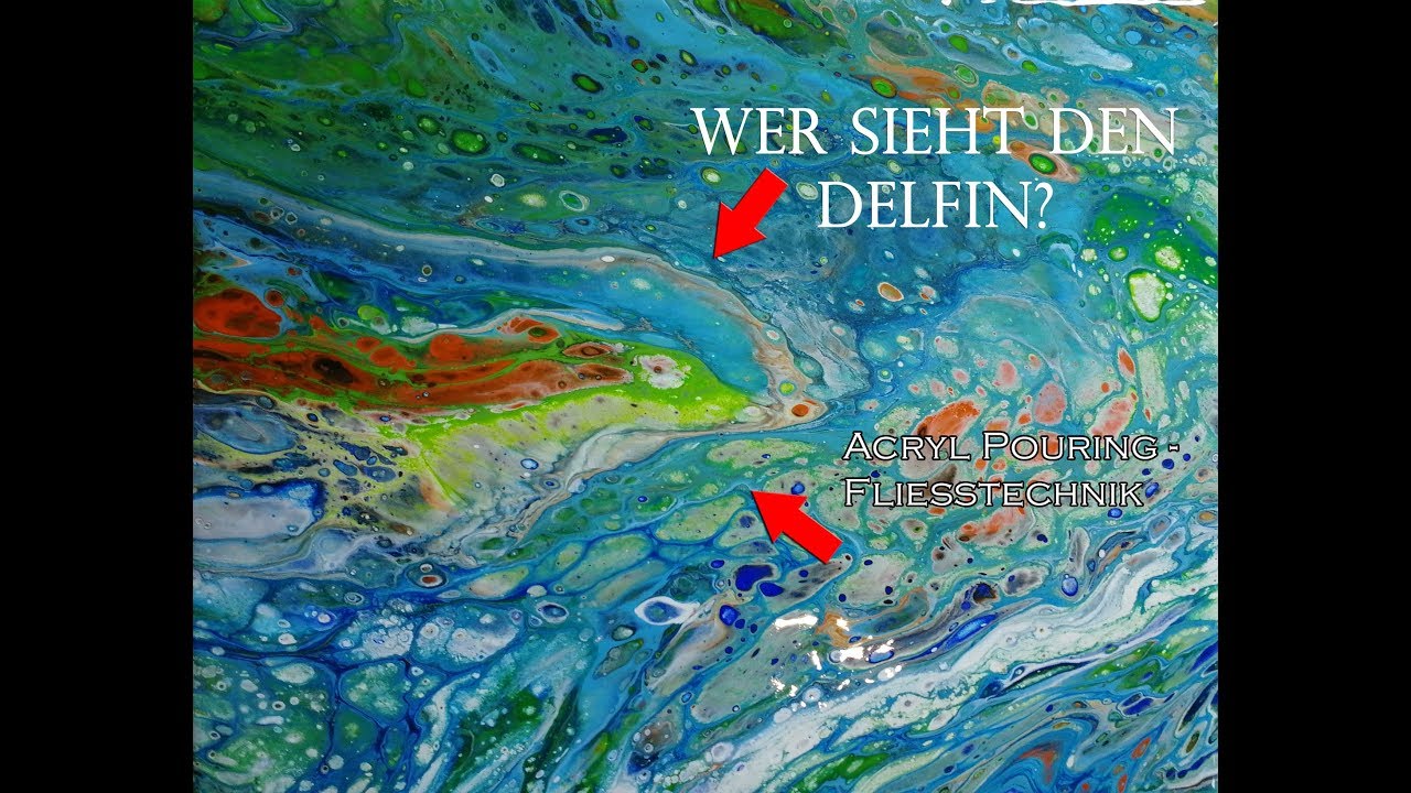 DIY - ACRYLIC POURING | Tutorial für Einsteiger | Acrylfarbe ...