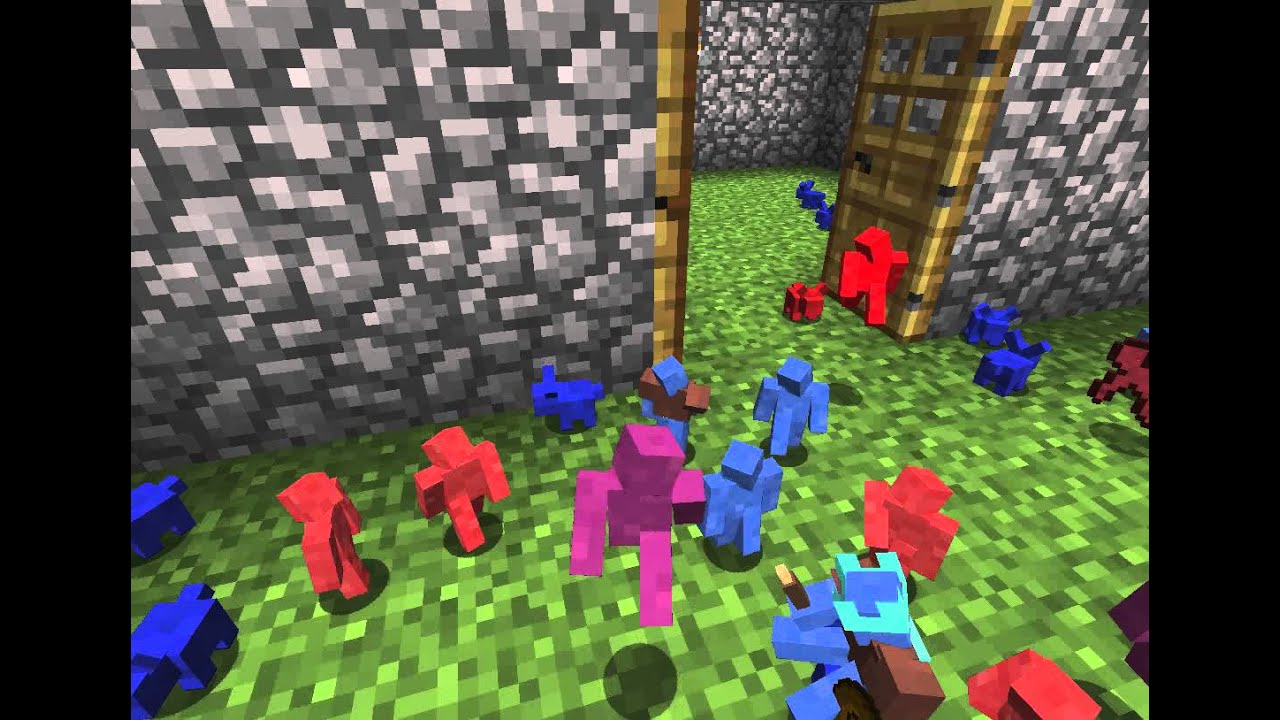 Minecraft Clay Soldier Mod Battle - YouTube