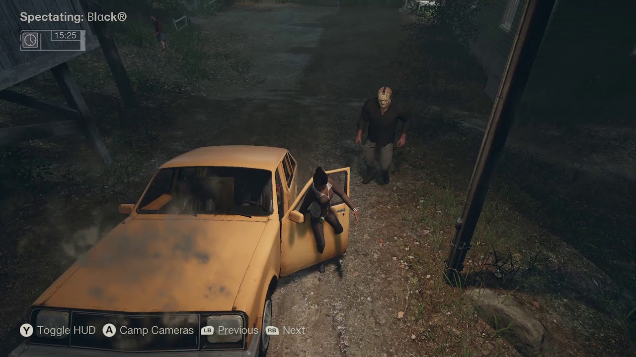 Friday the 13th - Jason Destroying Car - YouTube