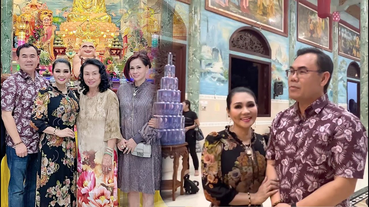 Ngọc Huyền Đưa Mẹ Và Chồng Đến Thăm Chùa Pháp Bửu Ngôi Chùa Ngọc Huyền ...