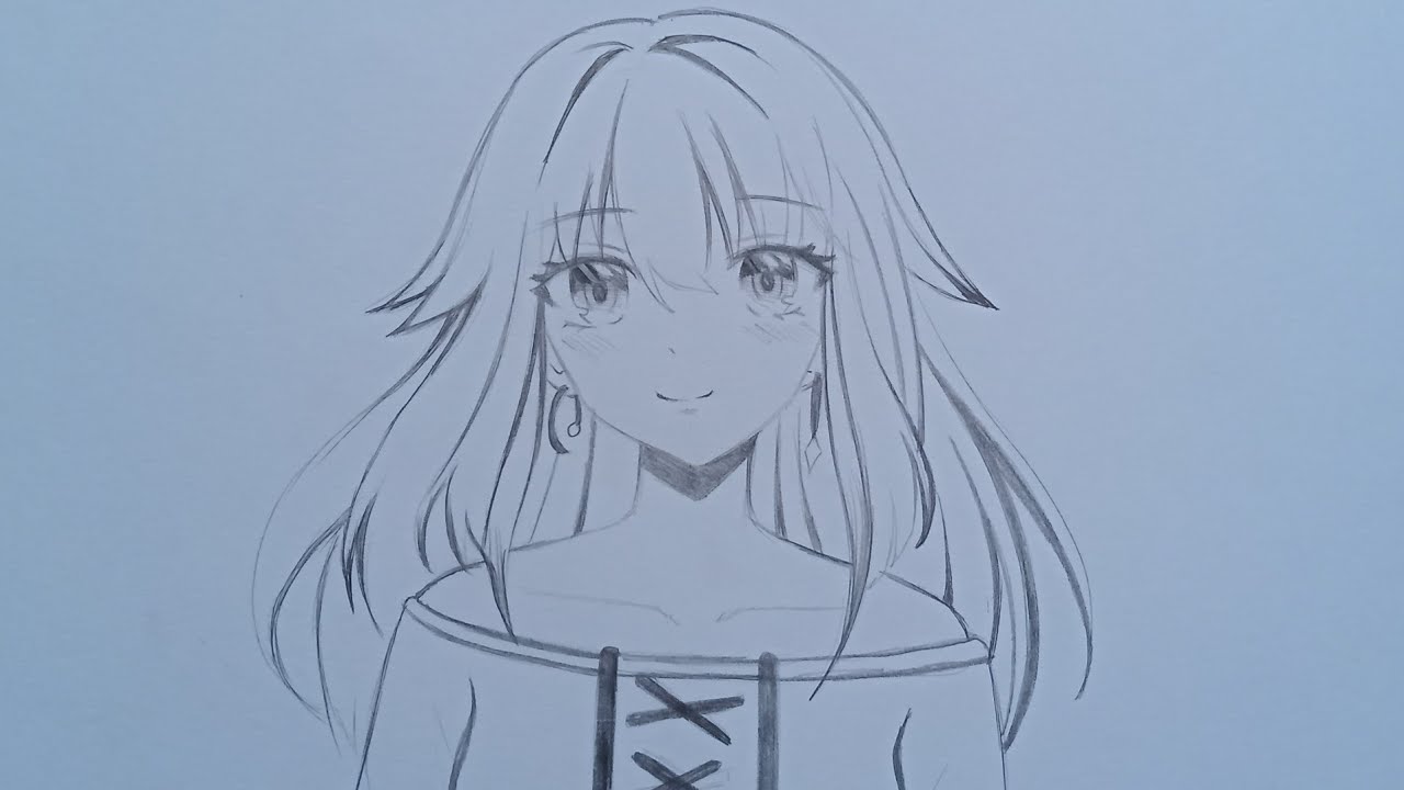 Cara Menggambar Anime | Menggambar Anime Step by Step - YouTube