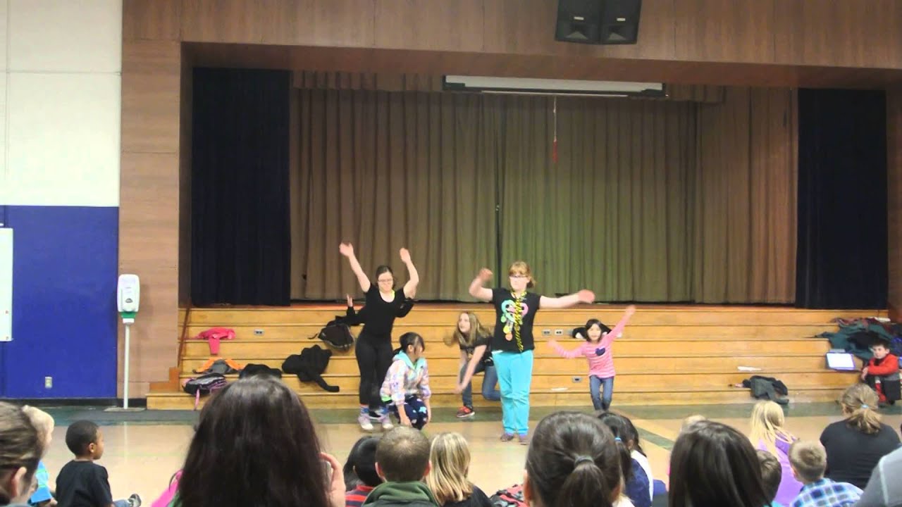 Lynch View Elementary Sun Program Dance Class - YouTube