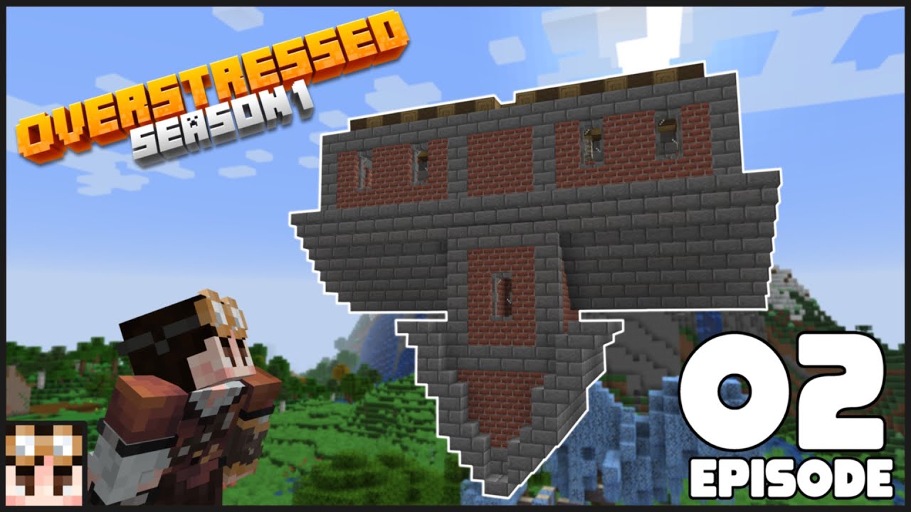 OverStressed Episode 2 - Flipping a house (Create Mod SMP) - YouTube
