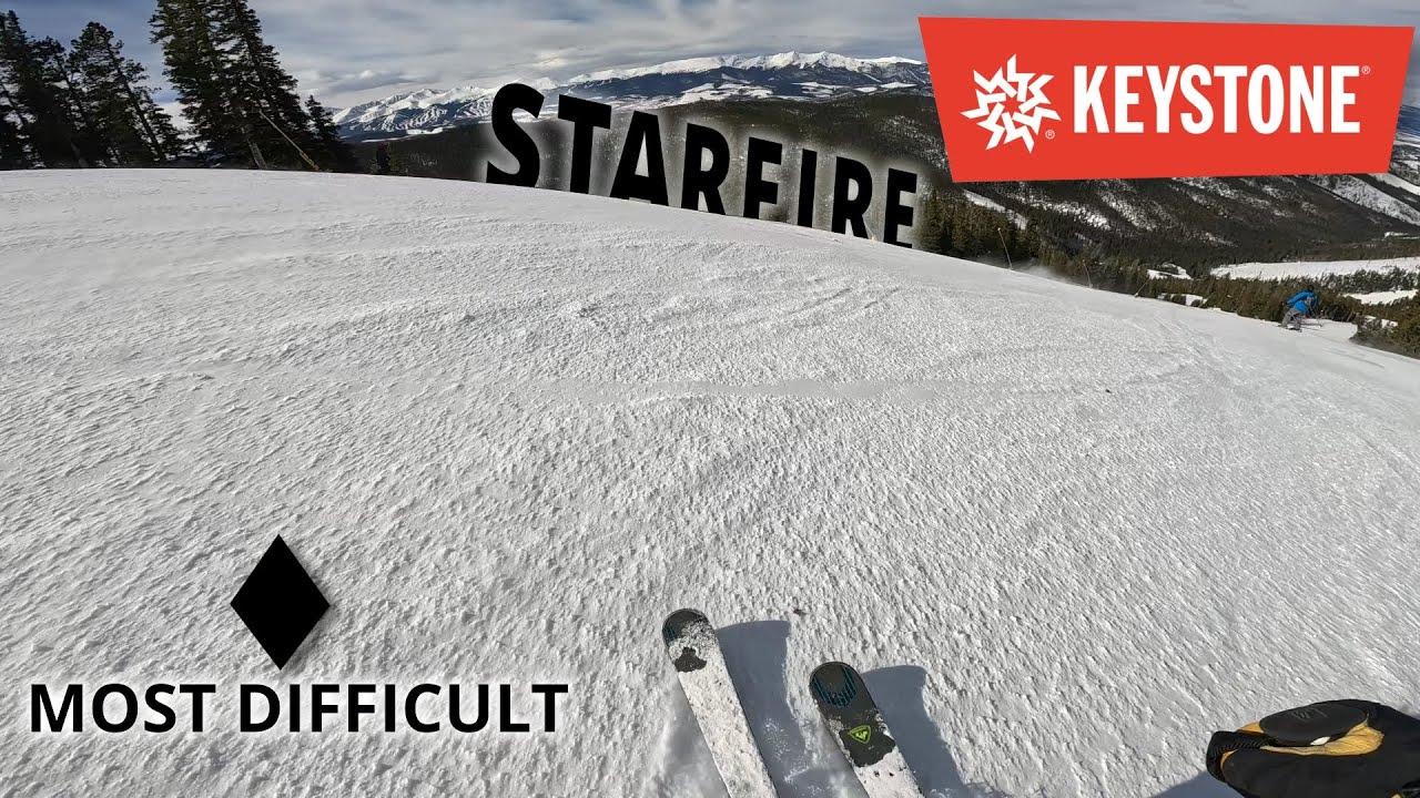 Skiing STARFIRE RUN 4K | Keystone Resort - YouTube
