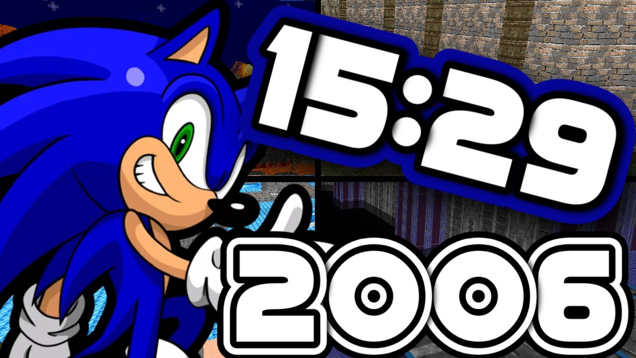 SRB2 - 2006 - Marathon Run w/ Adventure Sonic - 15:29.40 - YouTube
