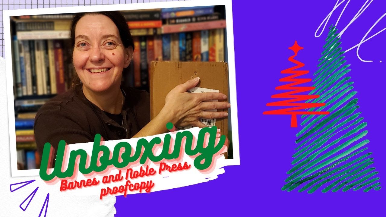 Barnes and Noble Nook Press proof copy unboxing - YouTube