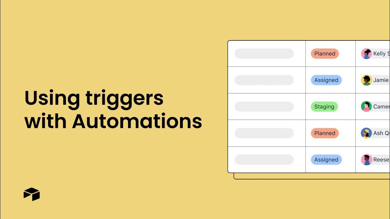 Using Triggers with Airtable Automations | Airtable - YouTube