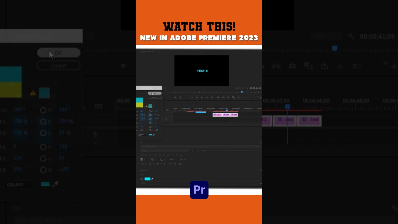 Change Multiple Text Color At Once Now In Adobe Premiere Pro 2023 Change Multiple Text Color At Once Now In Adobe Premiere Pro 2023