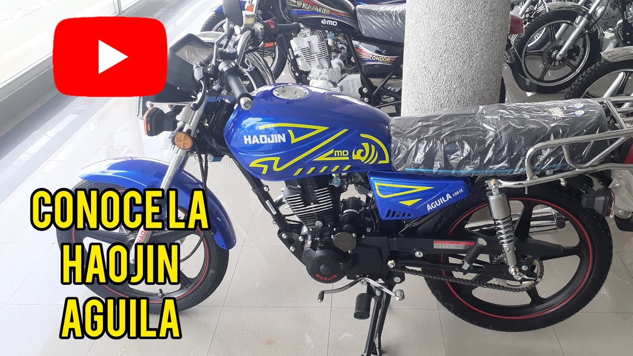 Como es la Hajion Aguila Motor 150cc - YouTube