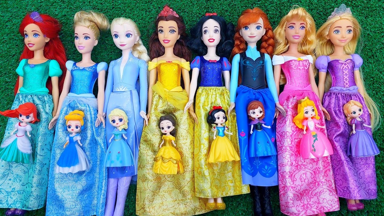 Disney Princesses vs Kuromi & Hello Kitty bag unboxing Satisfying ASMR ...
