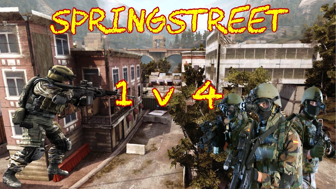 America's Army: Proving Grounds | 1 v 4 | SPRINGSTREET (PS4) - YouTube