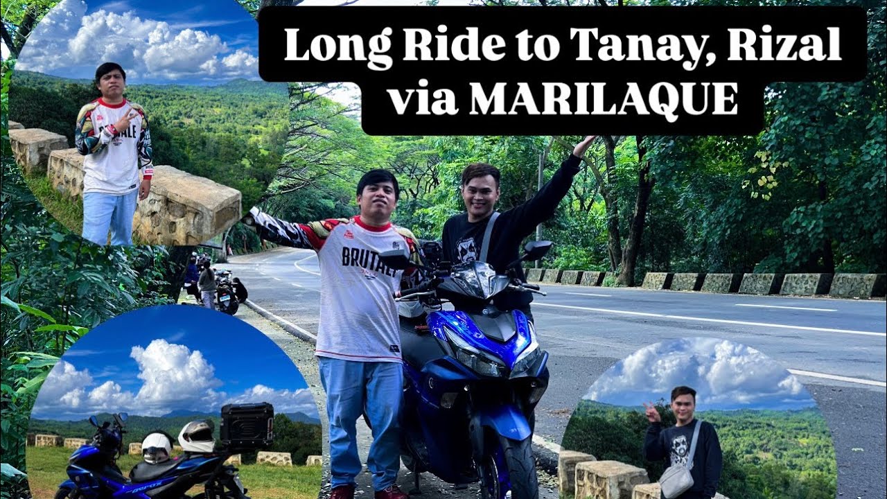 LONG RIDE TO TANAY, RIZAL via Marilaque - YouTube