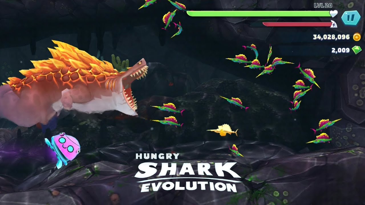 NEW MUTANT FISH BOSS GAMEPLAY - Hungry Shark Evolution - YouTube