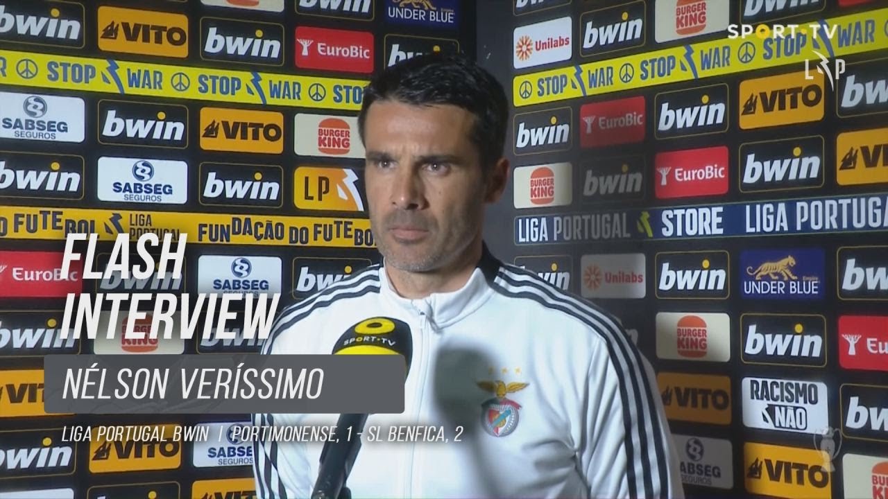 Nélson Veríssimo: "Vitória justa num campo difícil" - YouTube