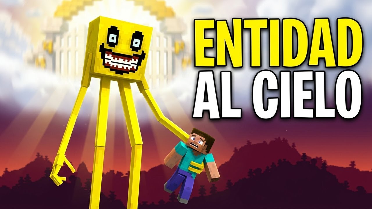 ¿Puedo Sobrevivir a esta Entidad Amarilla en Minecraft? - YouTube