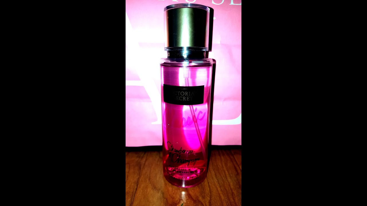 Victoria's Secret Strawberries & Champagne Review! - YouTube