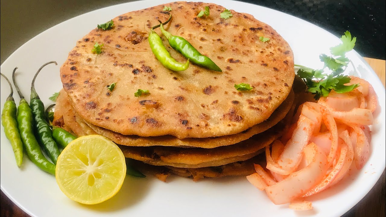 Keema Paratha | Minced Mutton Recipe | Stuffed Keema Paratha | Keema ...
