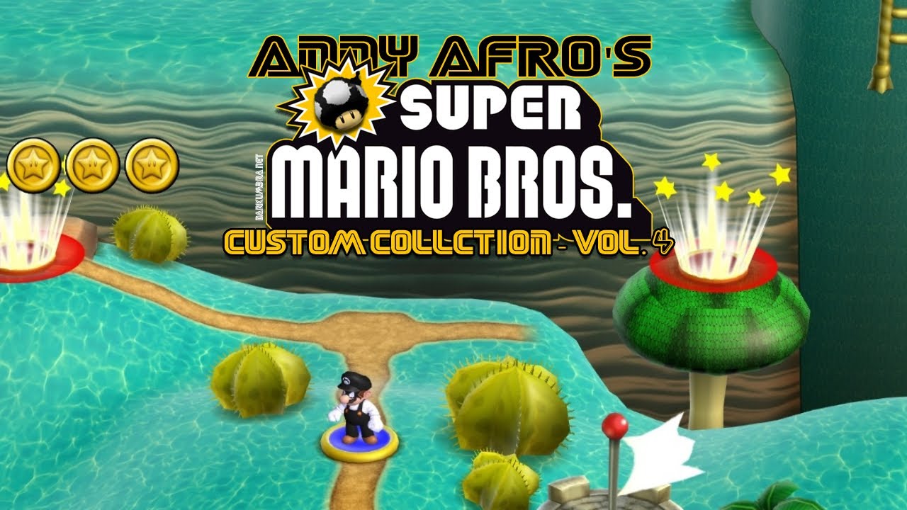 Andy Afro 4 New Super Mario Bros.wii #5 Walkthrough 100% - YouTube