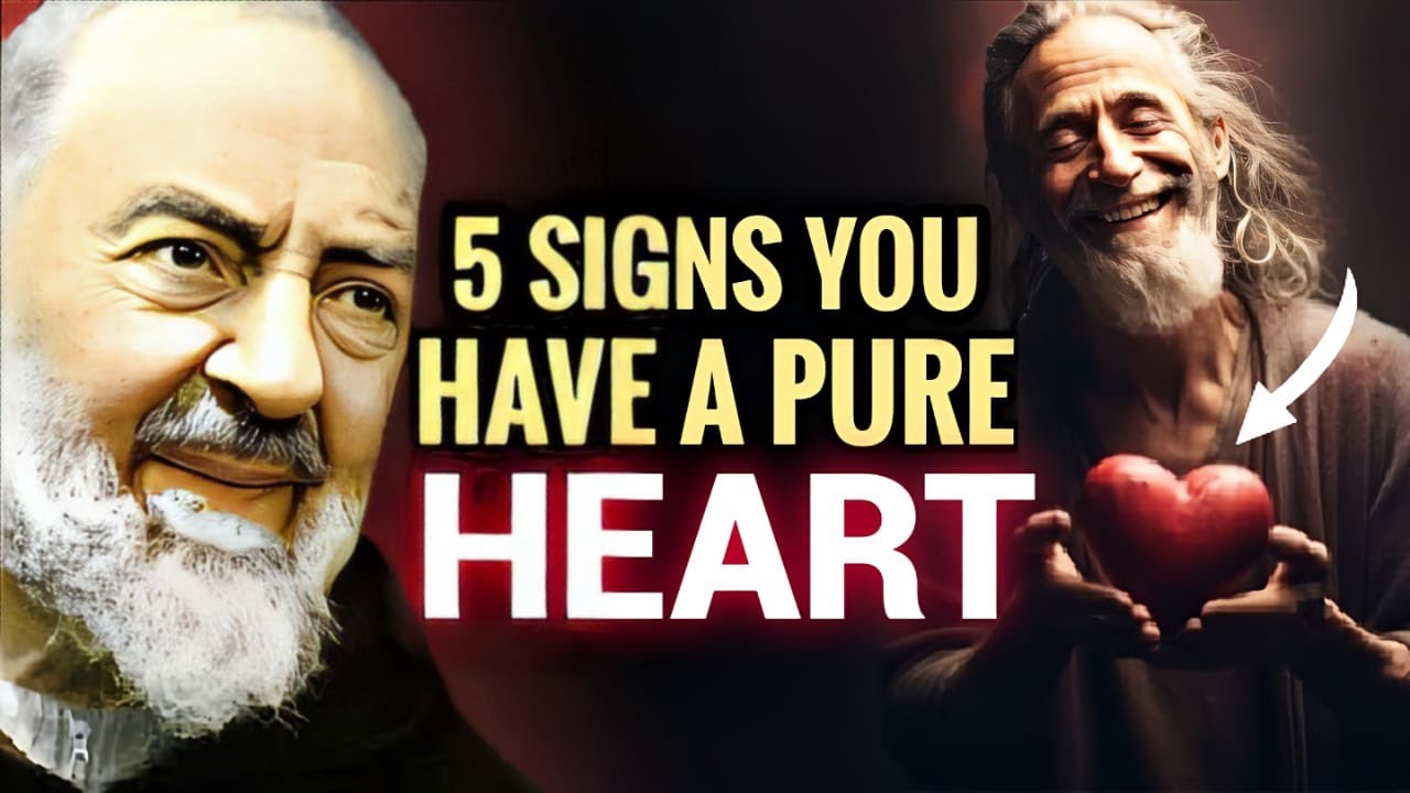 5 Signs You Have A Pure Heart And You Will Enter Heaven | Padre Pio ...
