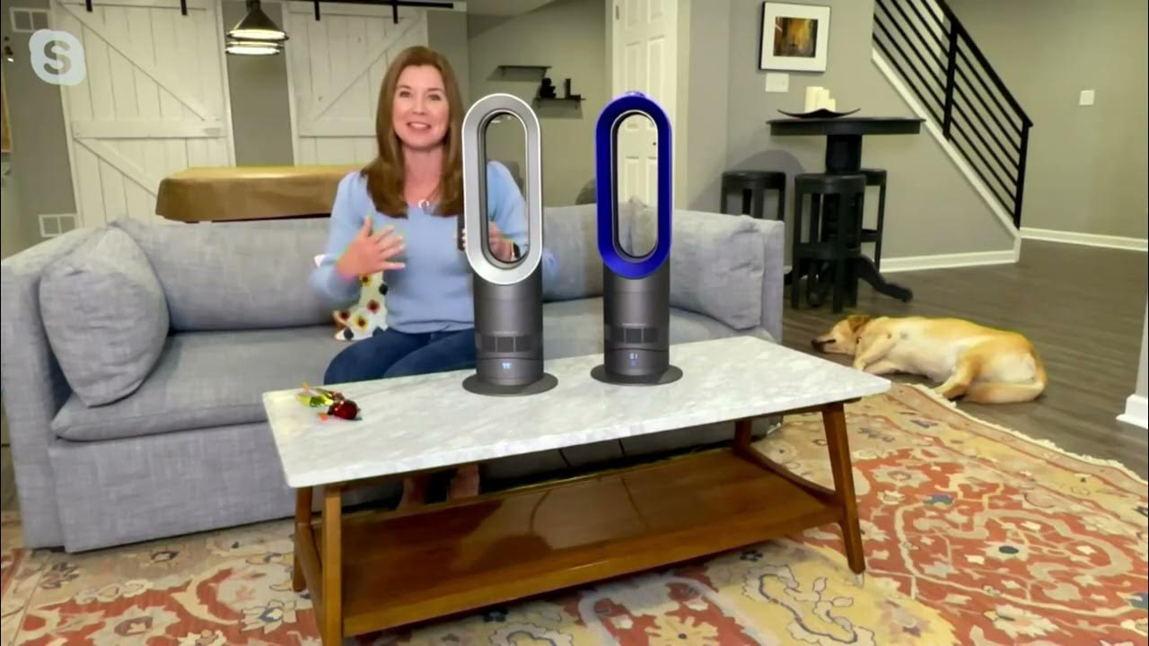 Dyson AM09 Hot & Cool Bladeless Fan & Heater with Jet Focus on QVC - YouTube