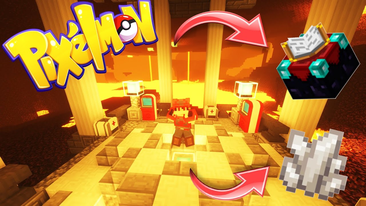 🔴 PIXELMON 1.12.2 RUBY CHAOS Vamos al Nether a buscar cuarzo para ...