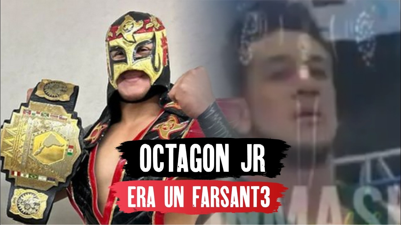 Octagon Jr el farsant3 que le quito el lugar al original Octagon Asi ...