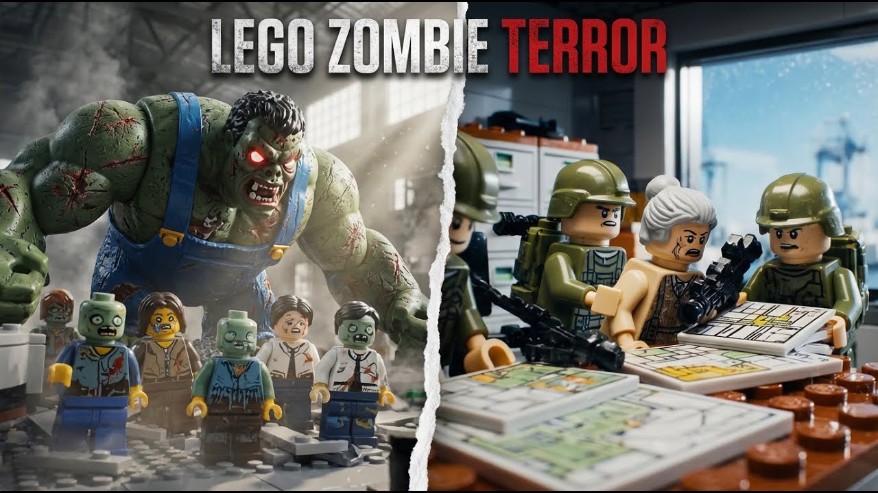 Zombie Terror: The Rescue | LEGO Zombie Animation | Full Episode 5 ...