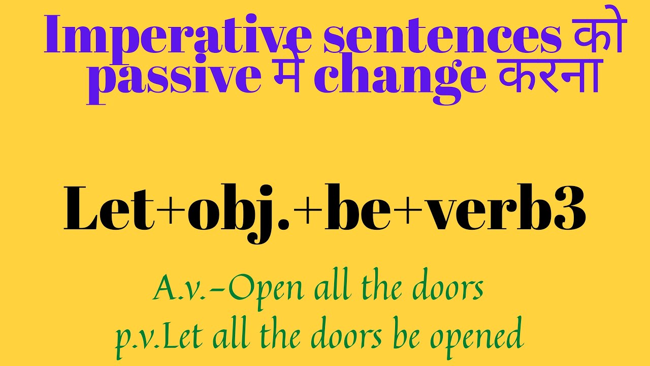Passive Voice Imperative Sentences With Nitin Soni YouTube passive-voice-imperative-sentences-with-nitin-soni-youtube