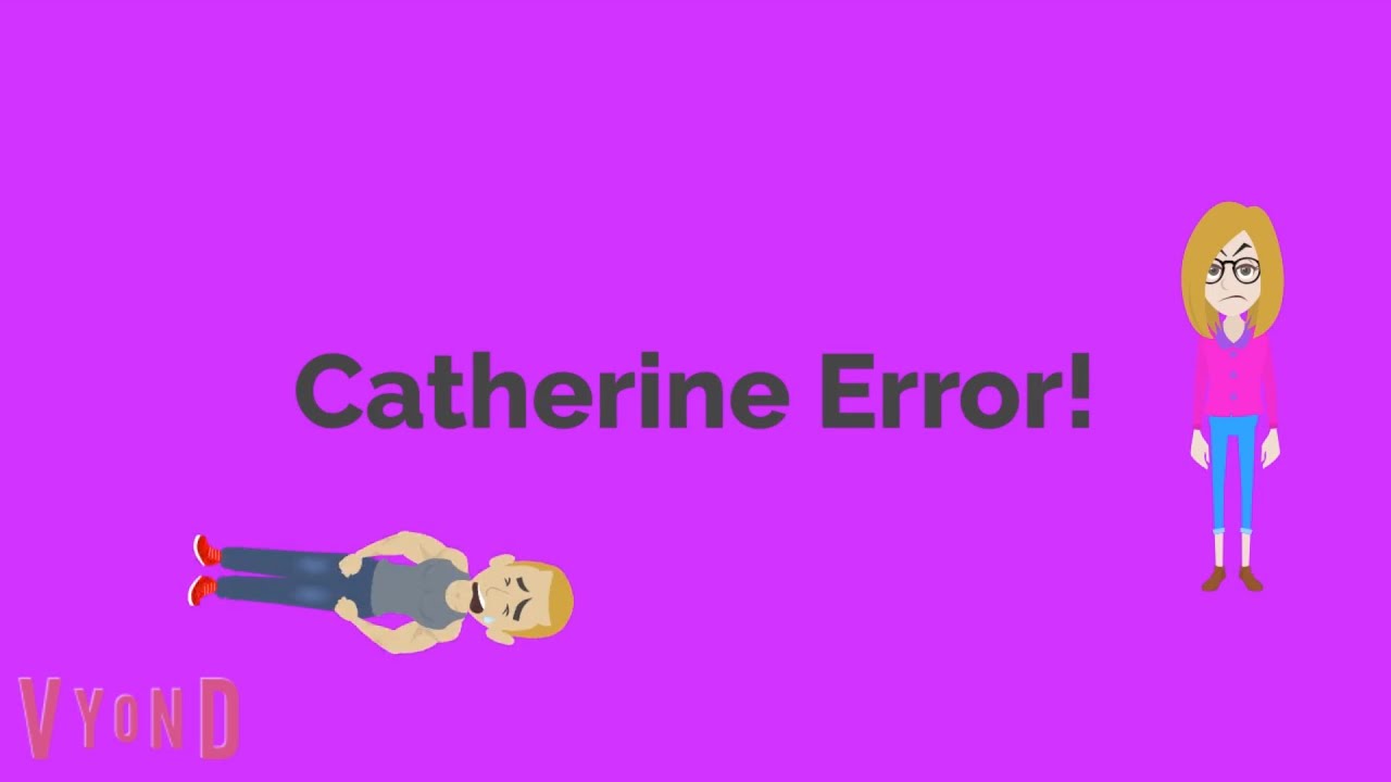 Catherine Error on Childish Dad's Laptop @dominicdiamond4257 - YouTube