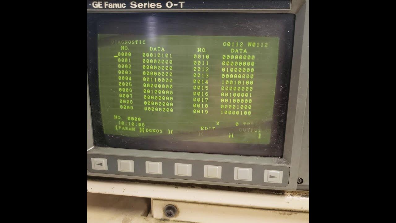 Backup saving parameters on a Fanuc 0-TC control, Miyano CNC Lathe, CNC Digital, Inc. - YouTube