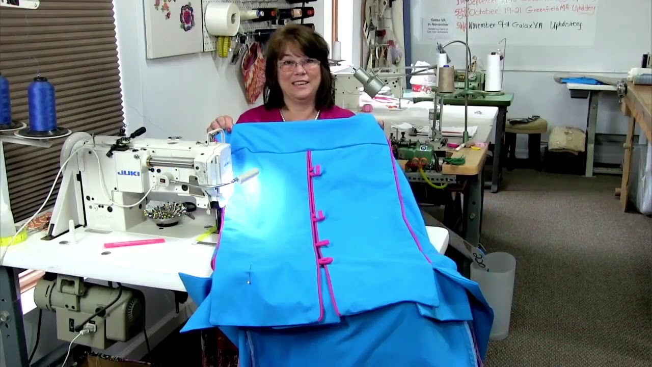 How To Slipcover Part 3 - YouTube