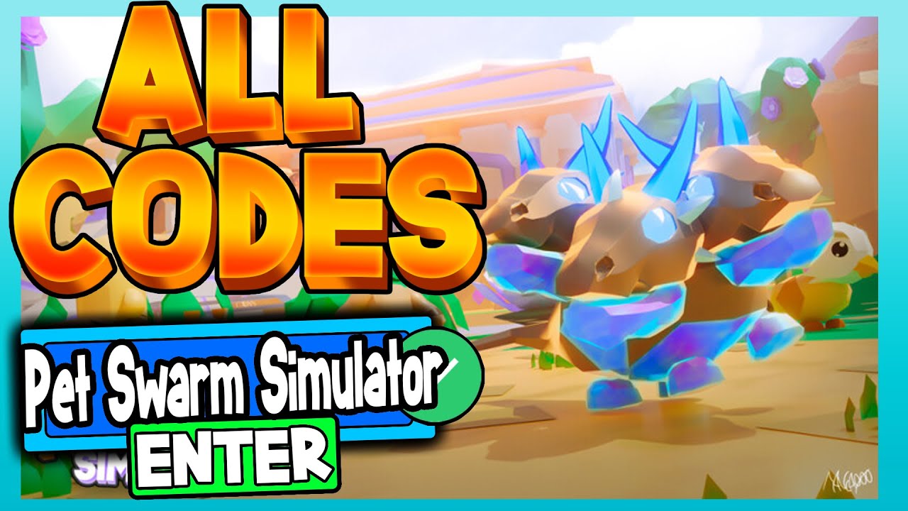 ALL NEW *LEADERBOARD* UPDATE CODES! Pet Swarm Simulator Roblox - YouTube