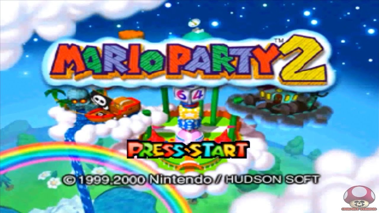 Mario Party 2 (Nintendo 64): Intro - Abertura HD - YouTube