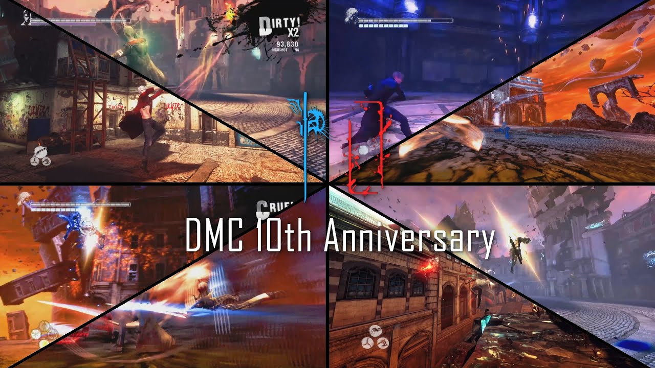 DmC 10th Anniversary Collaboration Freestyle MAD - YouTube