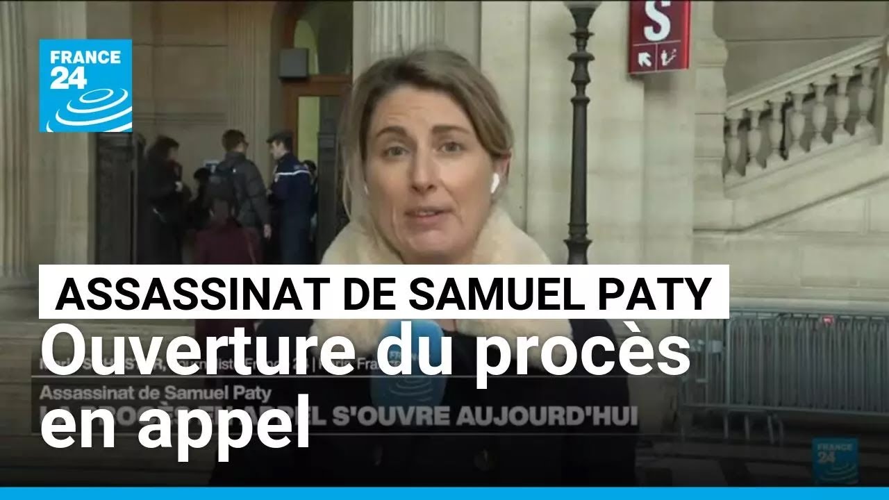 France : ouverture du procès en appel de l'assassinat de Samuel Paty ...