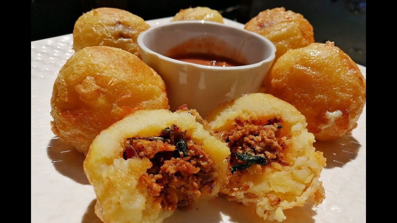 KATLESI ZA NYAMA || MINCE POTATO CHOPS - YouTube