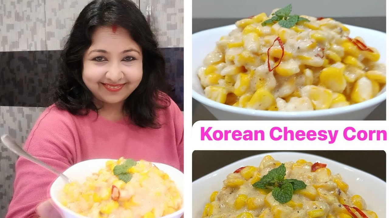 Cheesy corn recipe/Creamy & Cheesy corn/ Korean corn cheese - YouTube
