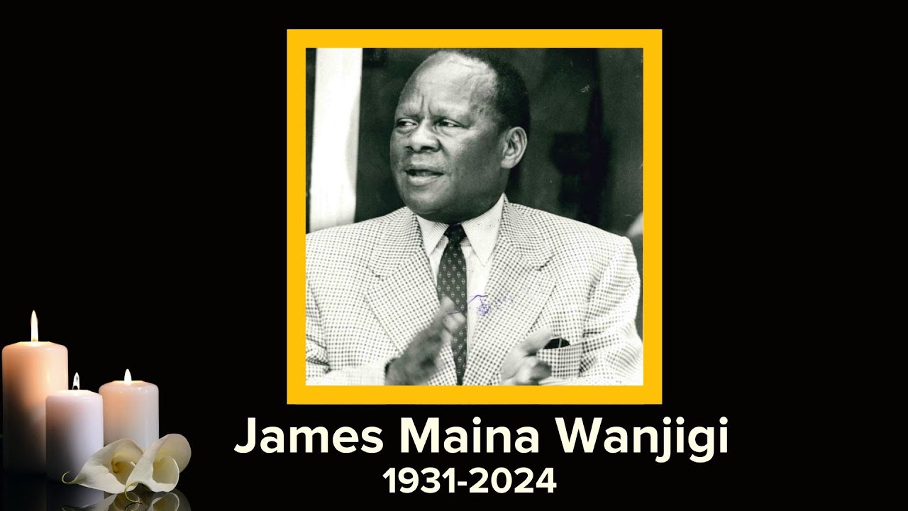 LIVE: Celebrating the life of James Maina Wanjigi - YouTube