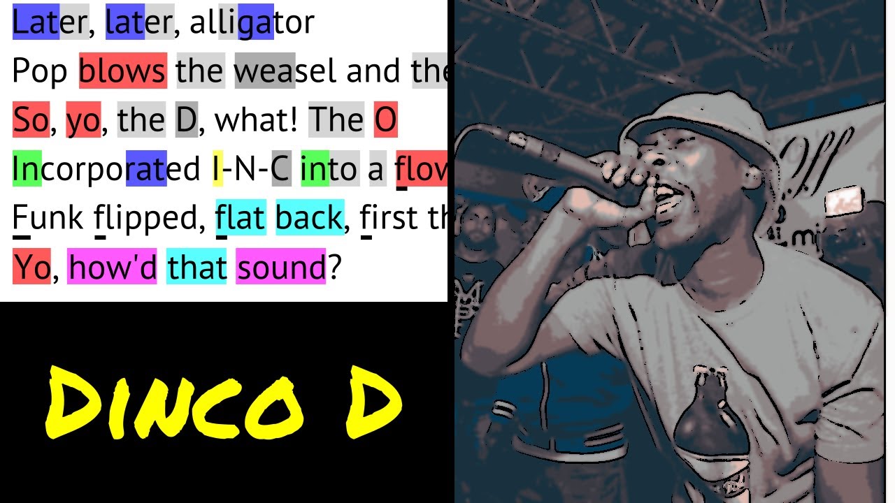 Dinco D on "Scenario" (Verse 3) | Rhymes Highlighted - YouTube