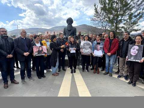 Dersimli sanatçılardan Gülistan Doku için adalet çağrısı