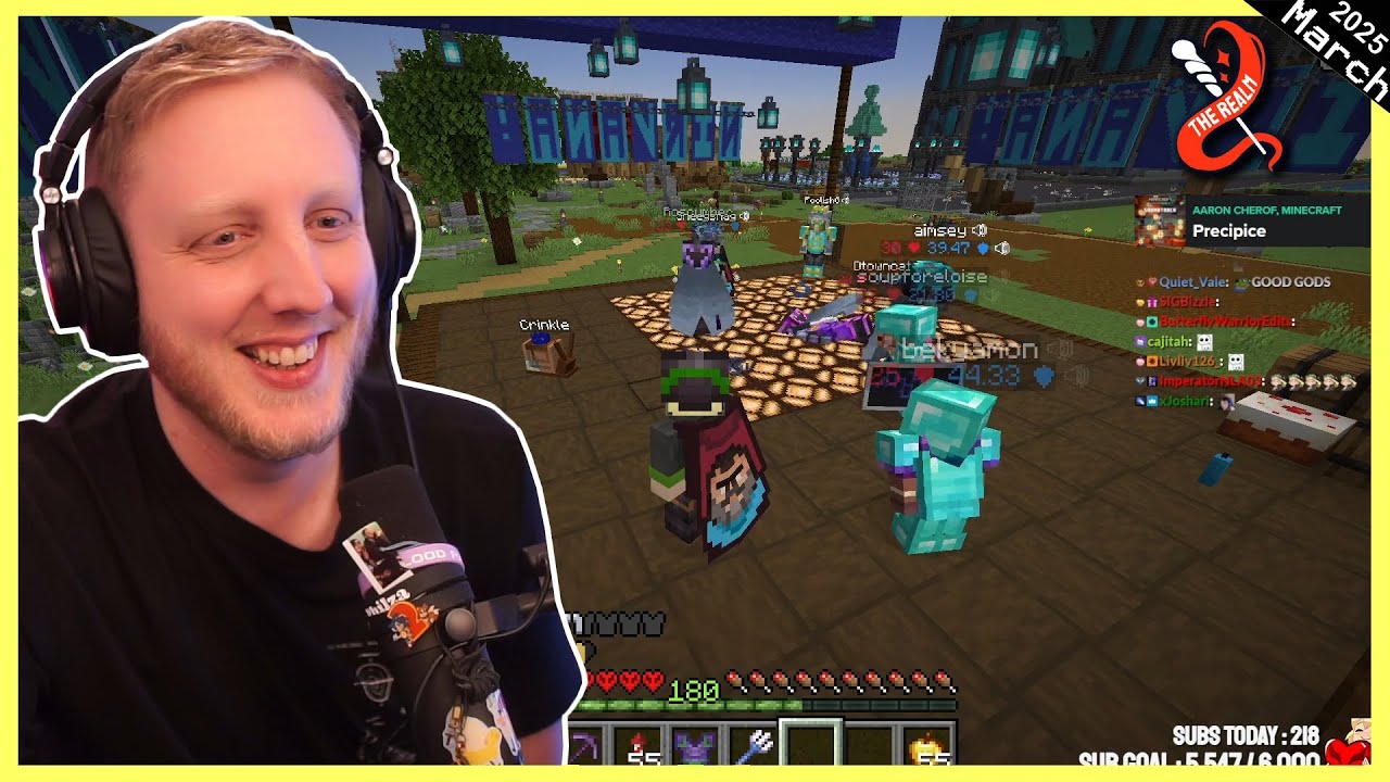 The Realm SMP • WOKE UP FROM A LONG NAP WHAT YEAR IS IT ?? - Philza VOD ...