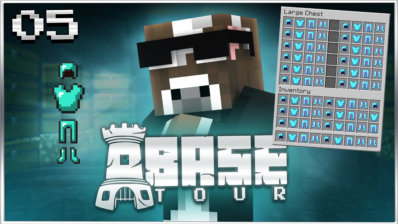Minecraft FACTIONS Base Tour - BEST OP ARMOR BASE - Ep. 5 ( Minecraft ...