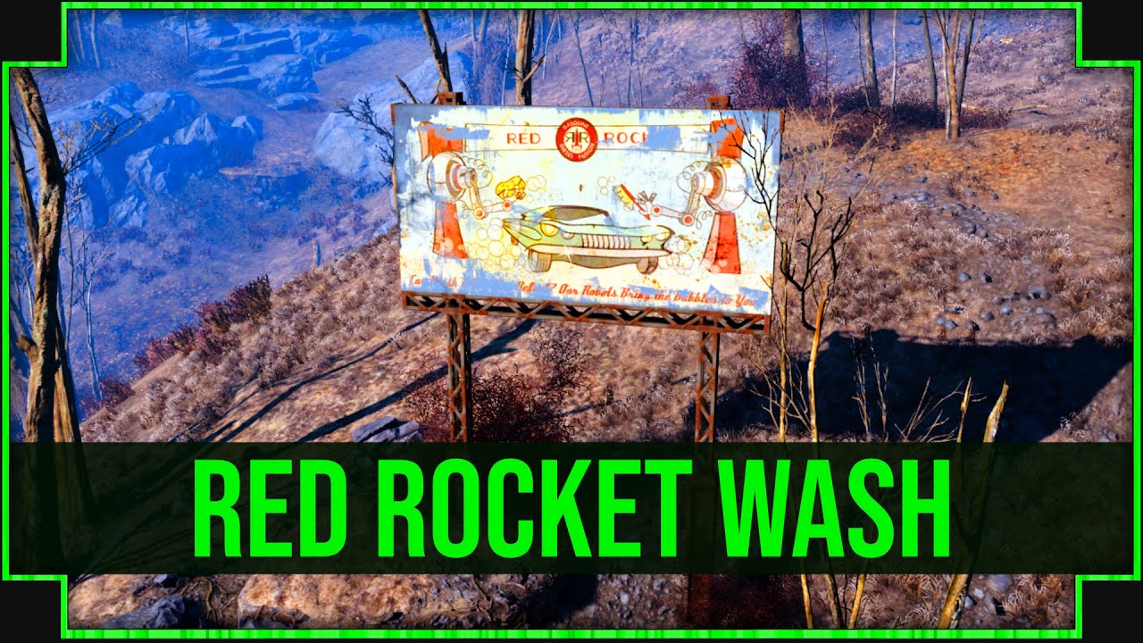 Red Rocket Wash in Fallout 4 - The Wash Of The Future! - YouTube