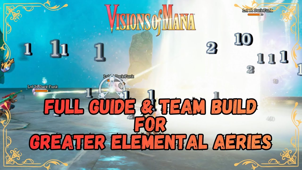 Visions of Mana - All Greater Elemental Aeries Guide - YouTube